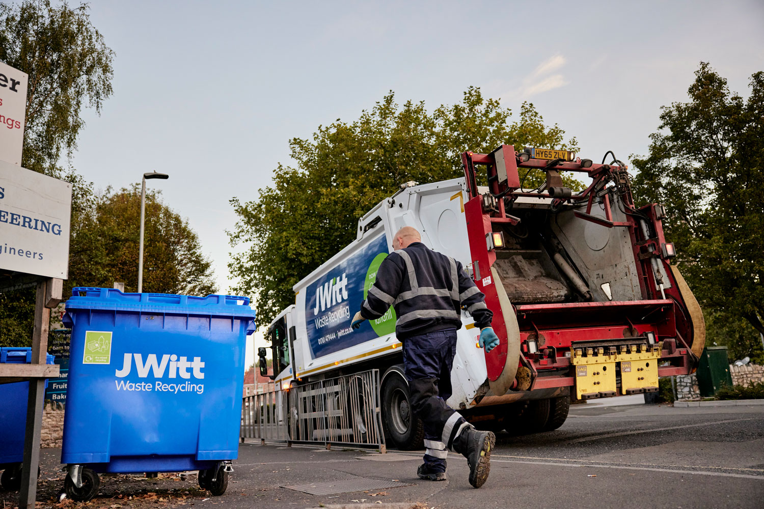Wheelie Bin Hire - JWitt Waste Recycling